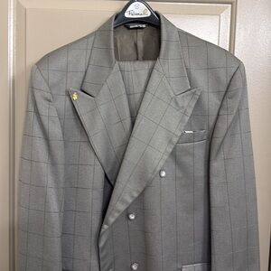 Falcone | Suits & Blazers | Falcone Made In Double Breasted Suite ...
